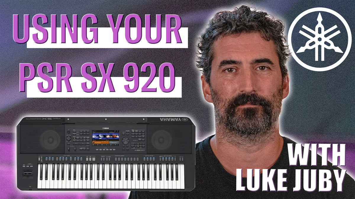 Using Your Yamaha PSR-SX920 - Build A Song — Fair Deal Music