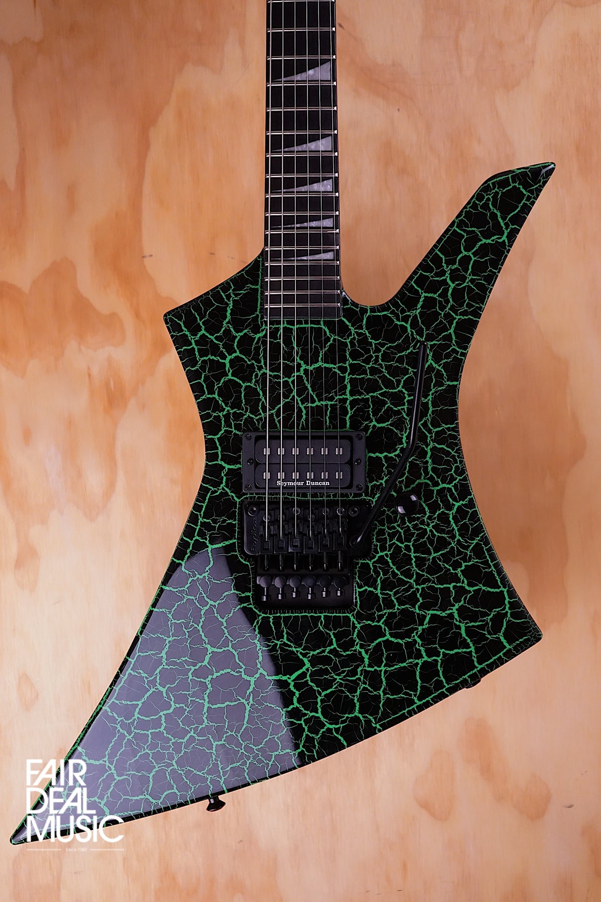 Jackson Pro Series Signature Brandon Ellis Kelly Green Crackle, Ex-Dis ...