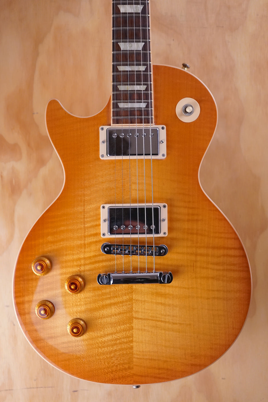 2002 Gibson Les Paul Standard Plus Top in Unburst Left‑Handed, (Used ...