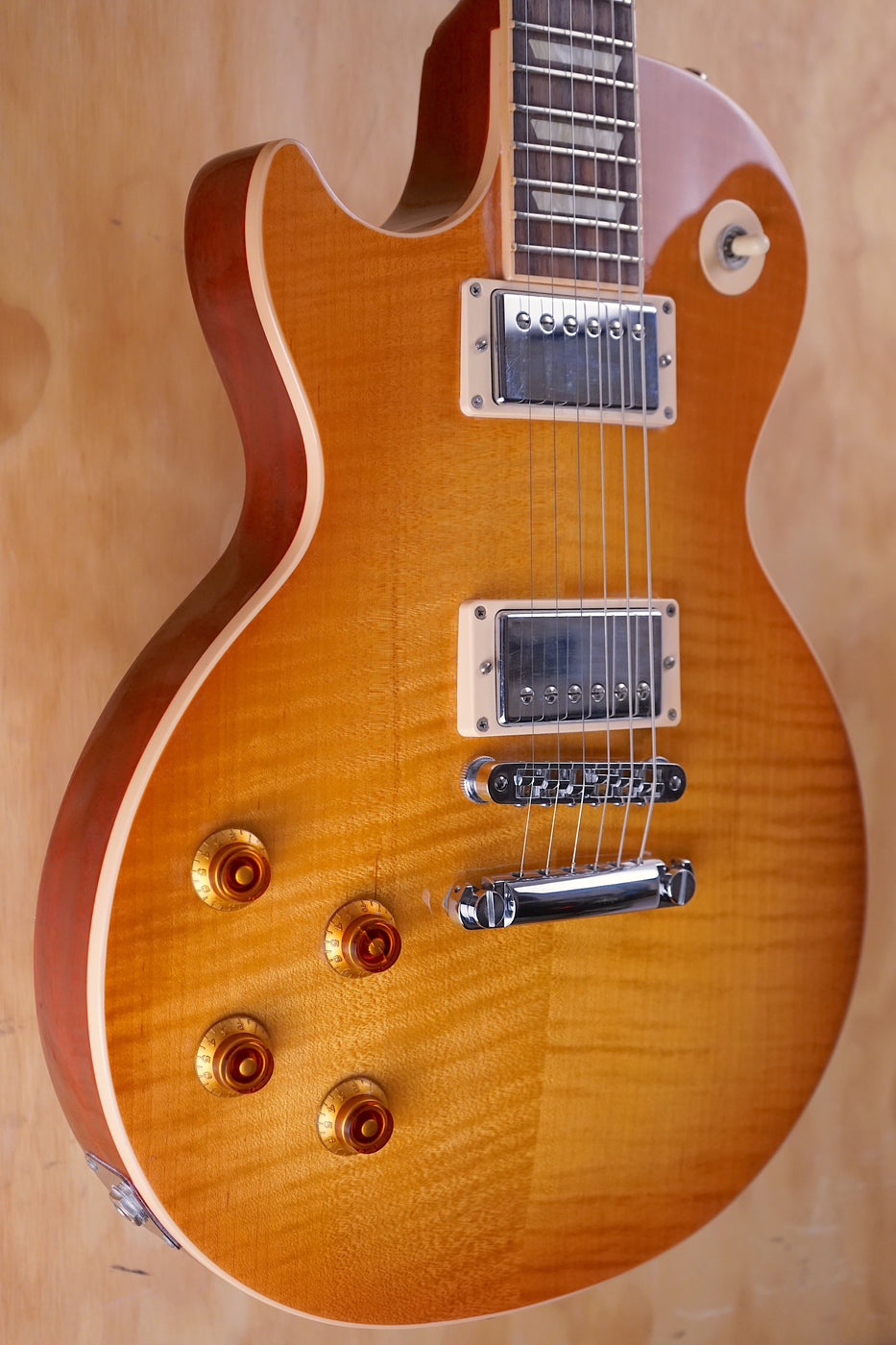 2002 Gibson Les Paul Standard Plus Top in Unburst Left‑Handed, (Used ...