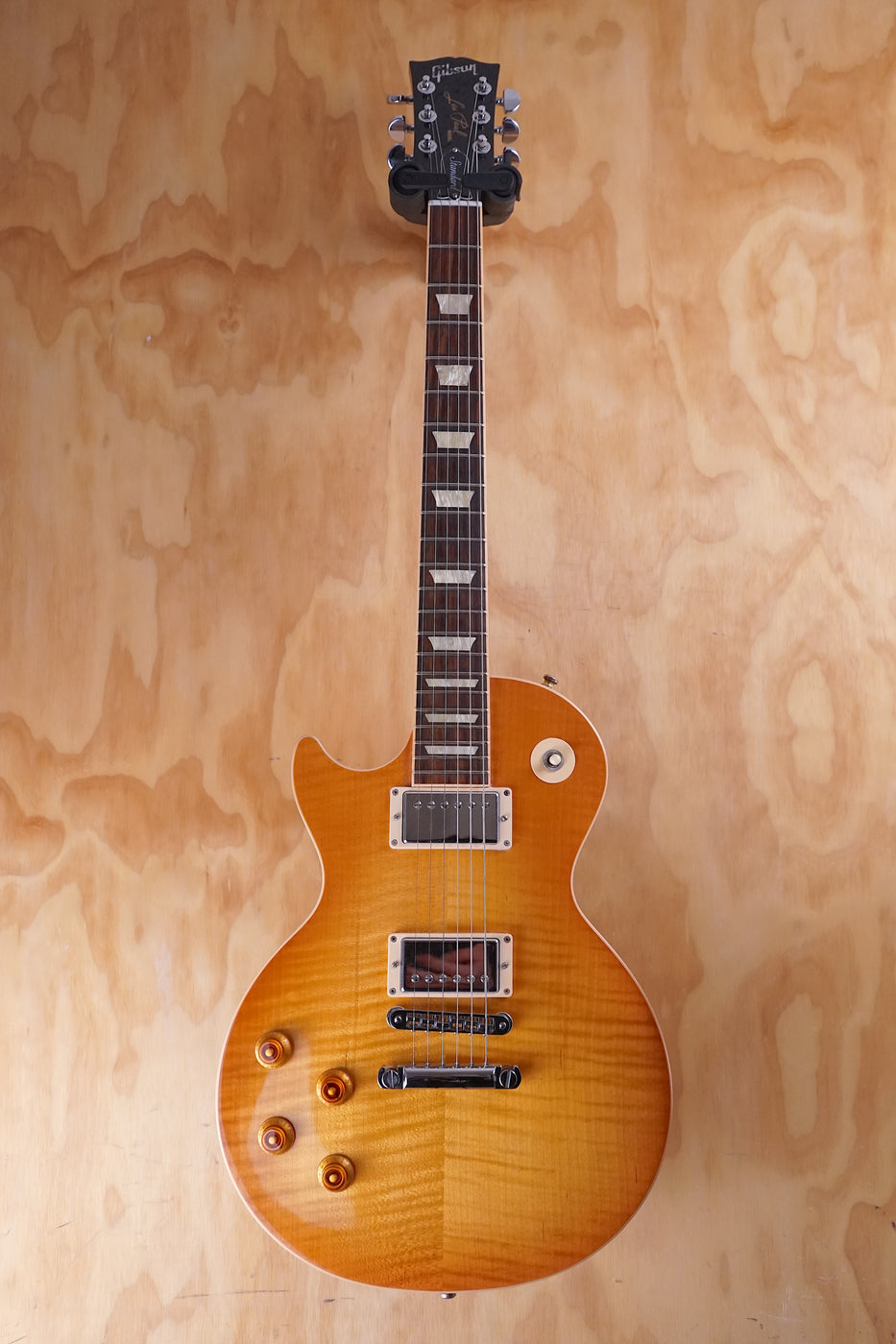 2002 Gibson Les Paul Standard Plus Top in Unburst Left‑Handed, (Used ...