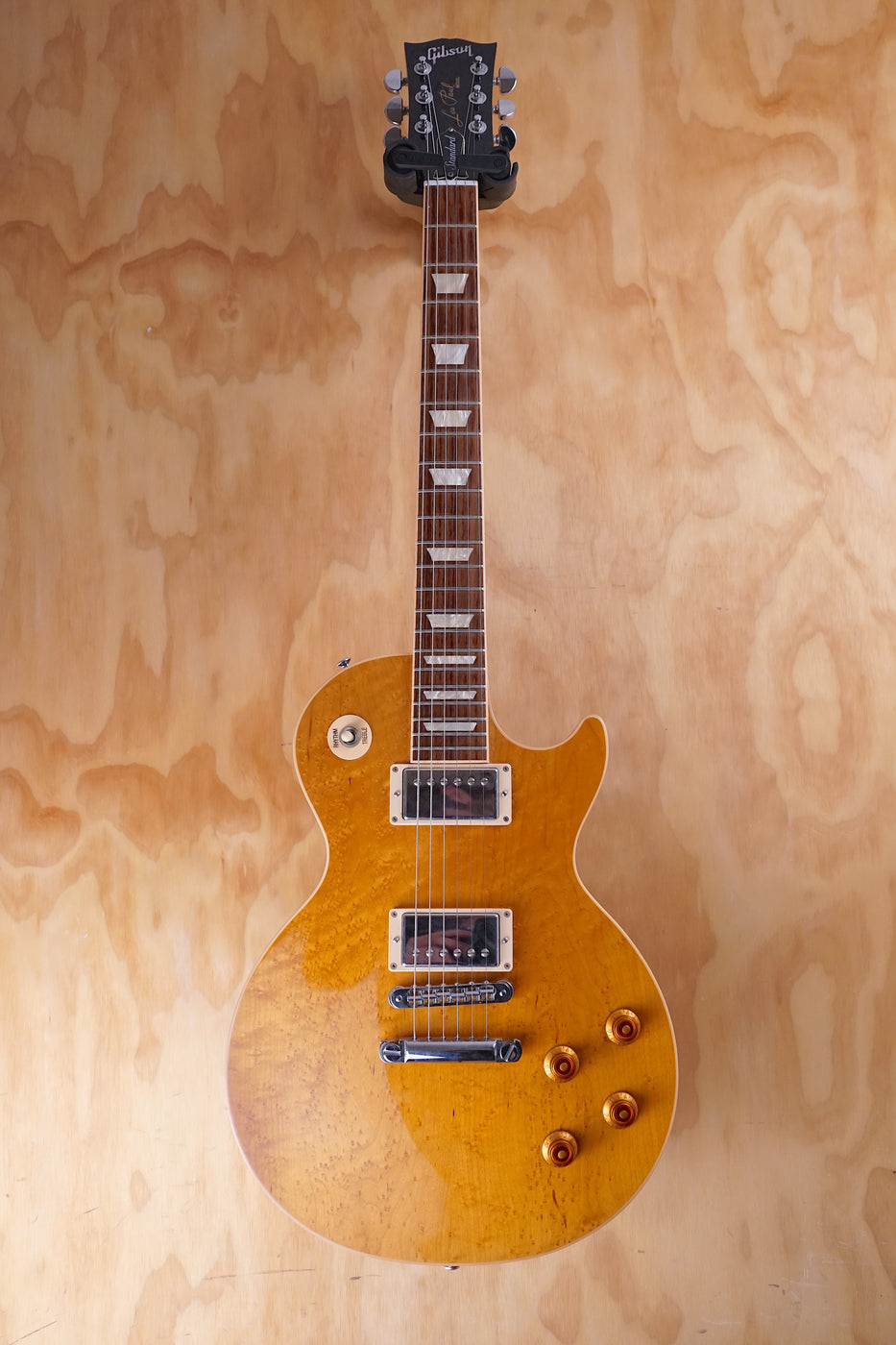 Gibson Les Paul Standard with a Natural Birdseye Maple Top, (Used ...