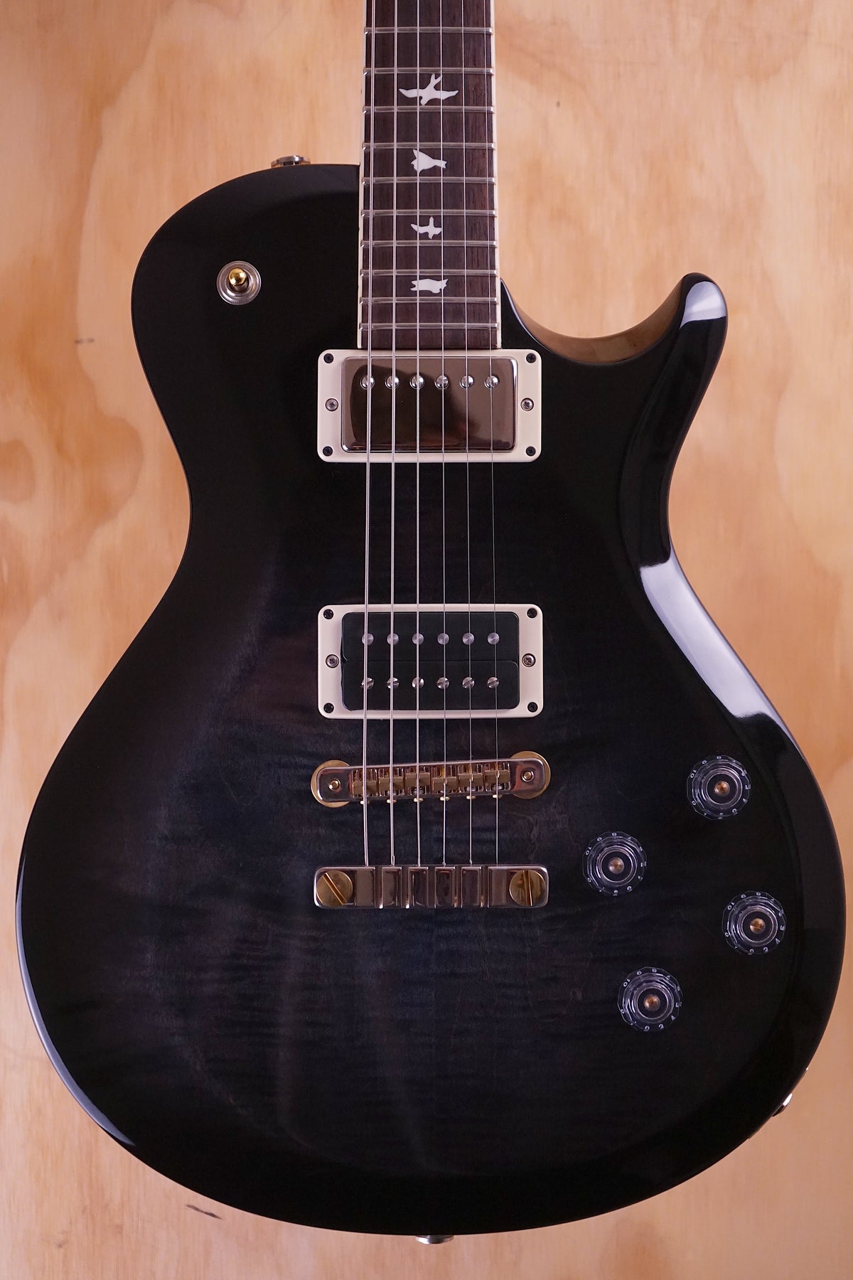 PRS S2 McCarty 594 in Charcoal modded with USA Tremonti bridge pickup ...