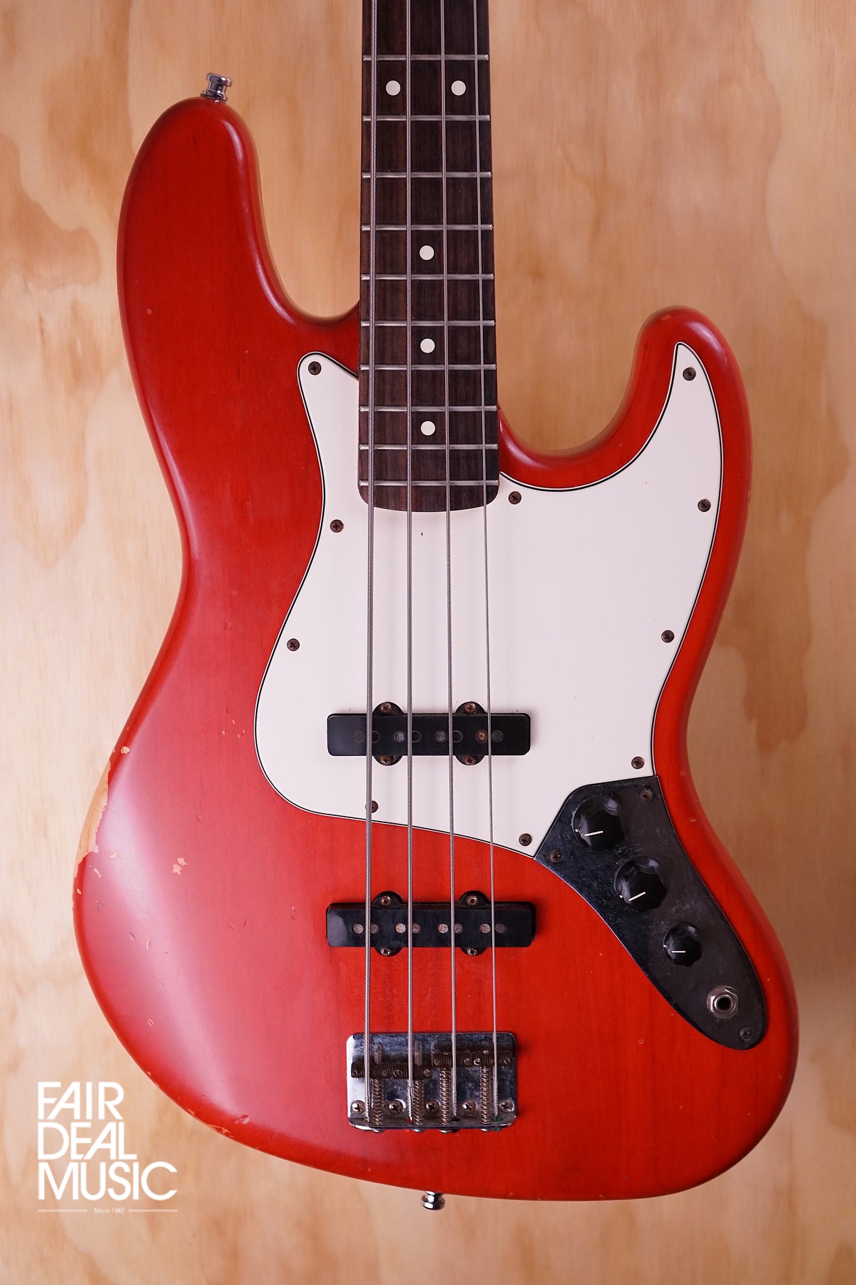 Fender Highway One Jazz Bass in Red, USED — Fair Deal Music
