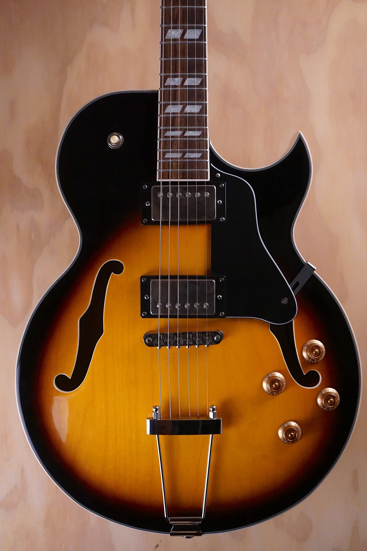 Antiquity Legends ES75 Sunburst Electric Guitar, (Used) — Fair Deal Music