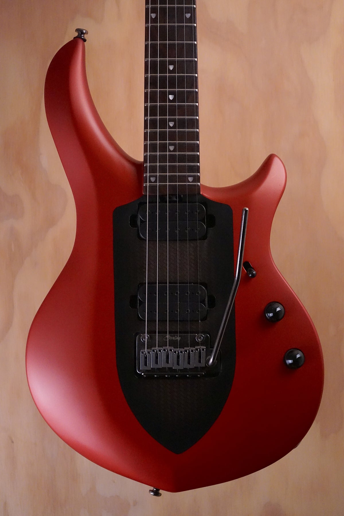 Sterling by Music Man Majesty MAJ100 Ice Crimson Red Electric Guitar ...