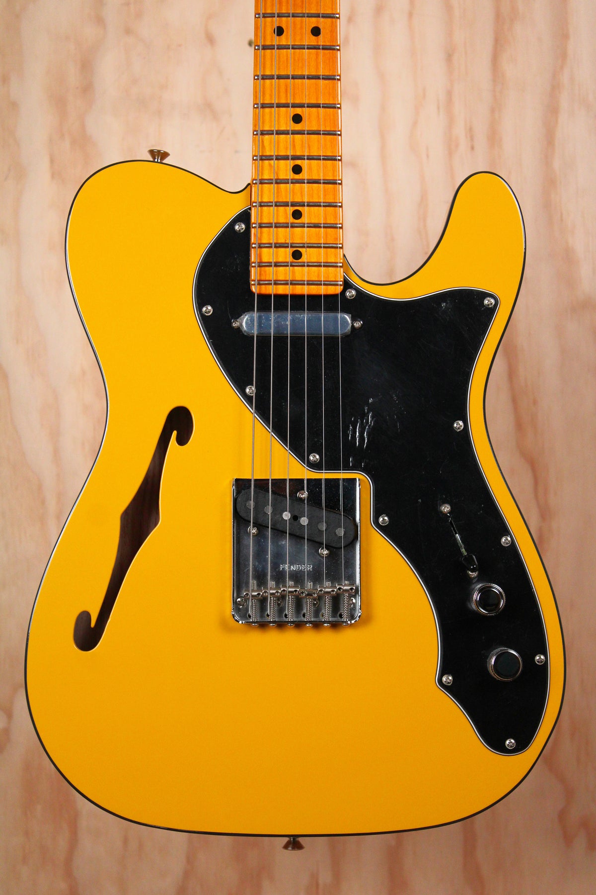 Fender Britt Daniel Telecaster Thinline in Amarillo Gold, Open Box ...