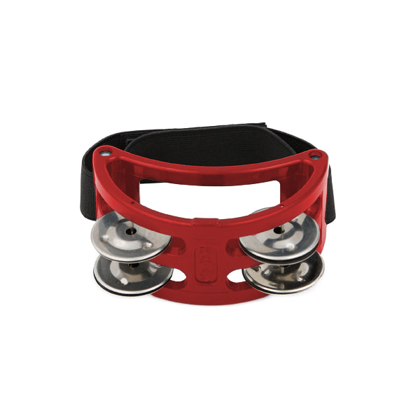 Natal Foot Tambourine, Red — Fair Deal Music