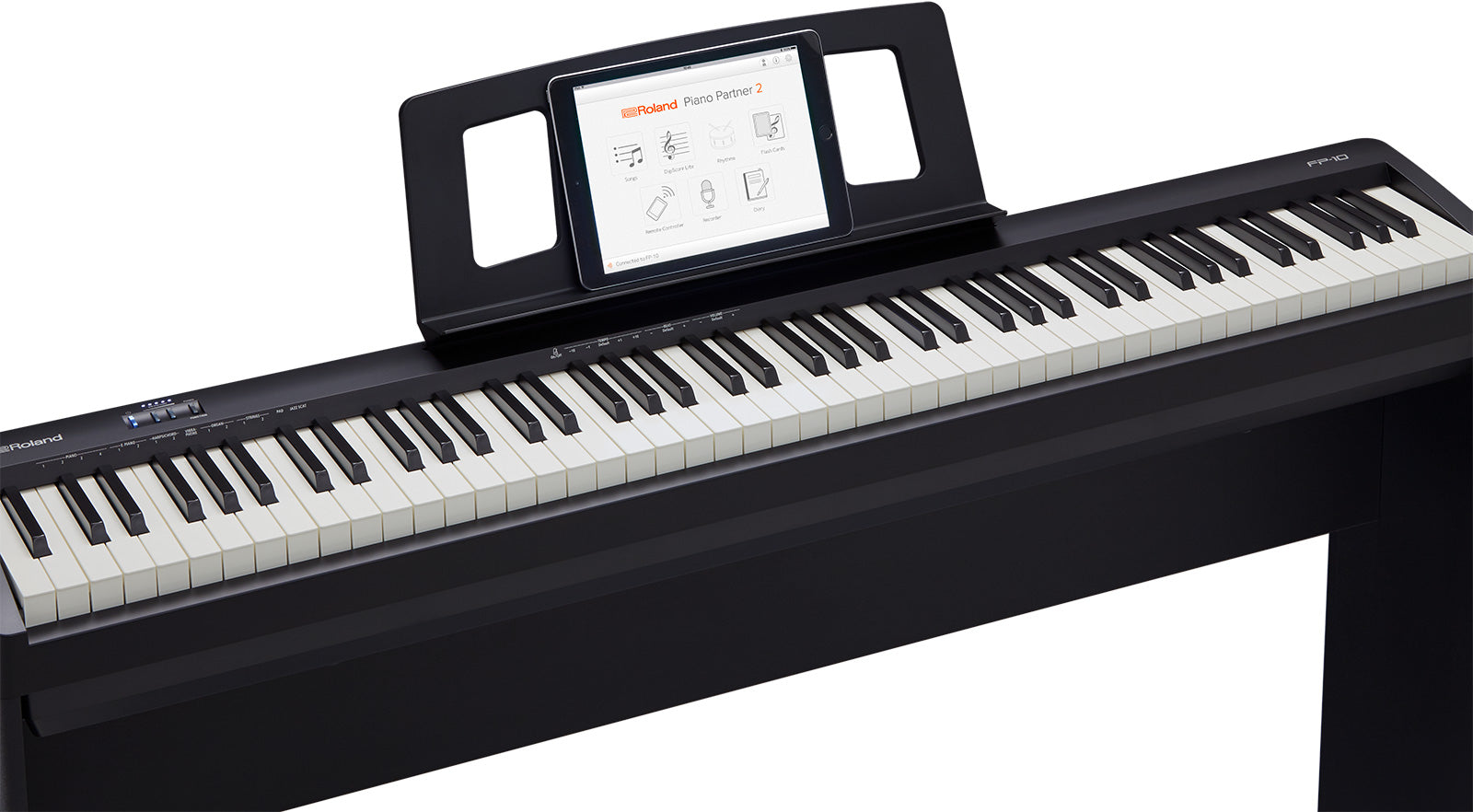 Roland FP-10-BK Portable Digital Piano Bundle — Fair Deal Music