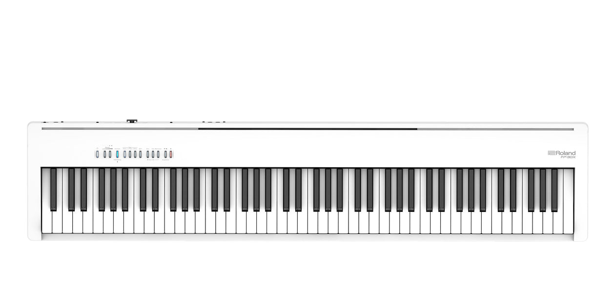 Roland FP-30X-WH Portable Digital Piano White - Fair Deal Music